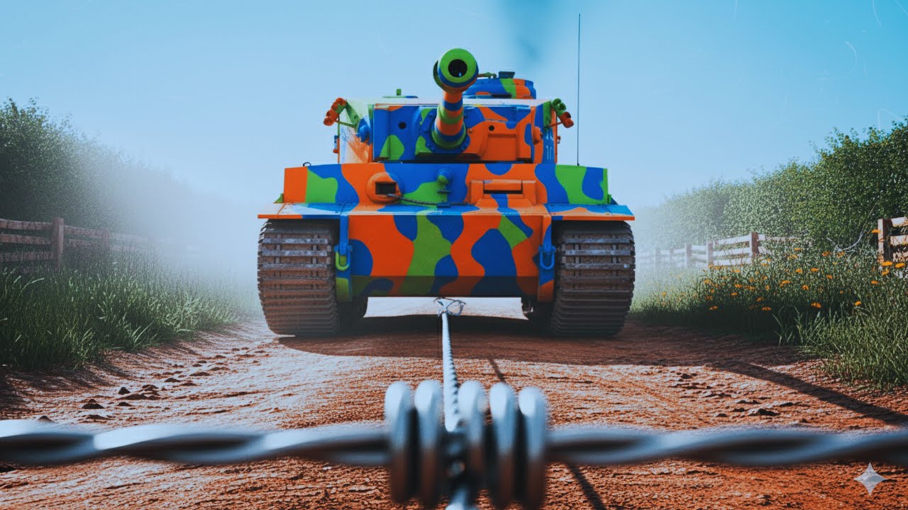How One Man’s ‘Wire Loop Trick’ Beat the Unstoppable Tiger Tank! - YouTube