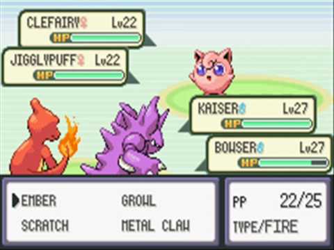 Let's Play Pokemon Fire Red, Part 24: Route 8 - YouTube