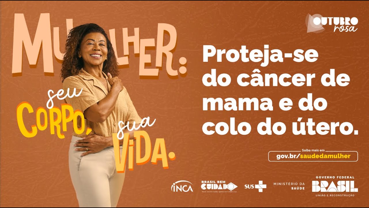 Outubro Rosa - Campanha 2024 do Ministério da Saúde - YouTube