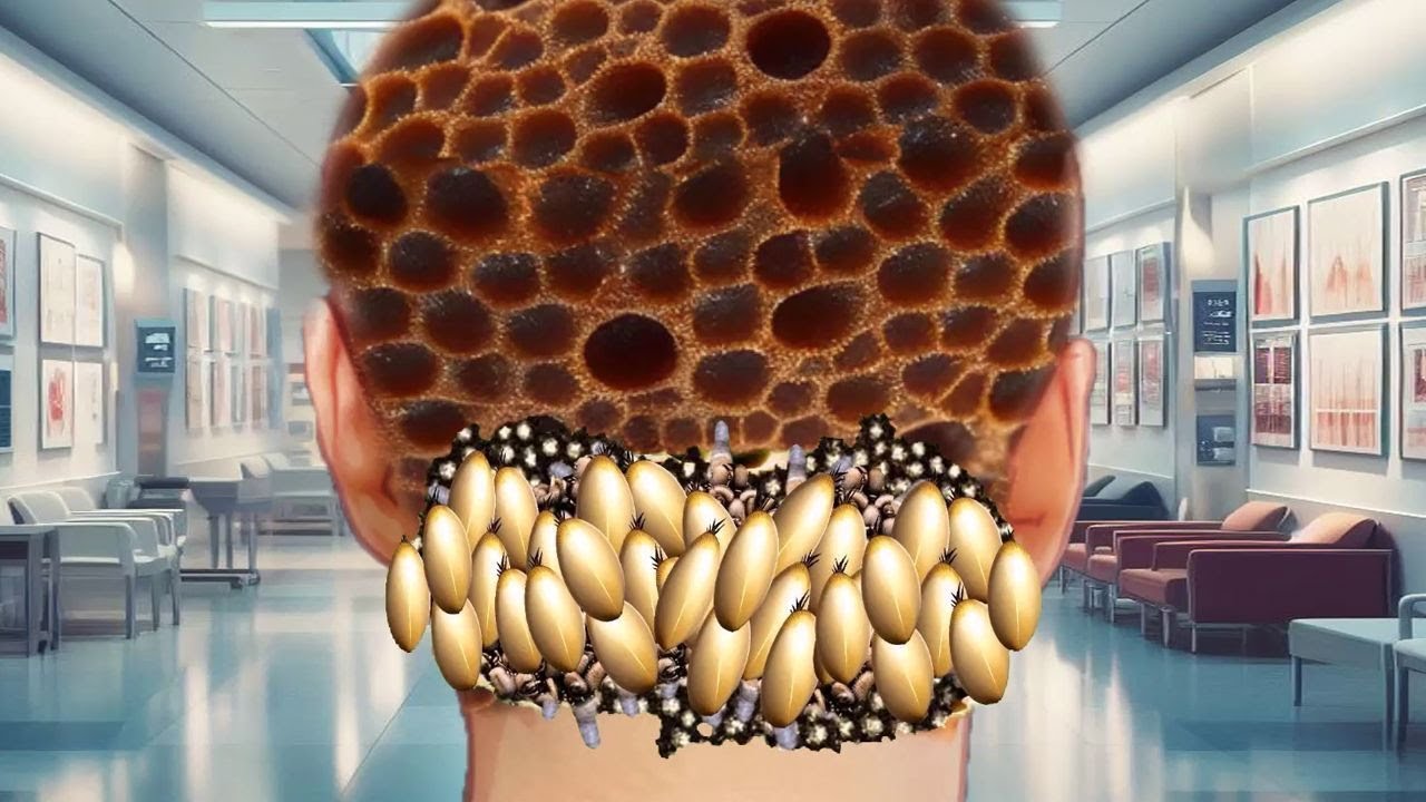 ASMR Remove ticks & Maggots Animation Treatment - YouTube