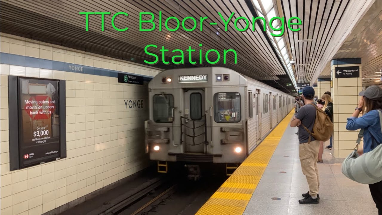 Toronto TTC Bloor-Yonge Subway Station (plus a ride on Line 2) 09/18 ...