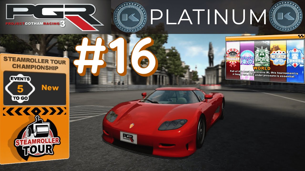 Project Gotham Racing 3 Platinum Playthrough - Ep.16 - Steamroller Tour ...
