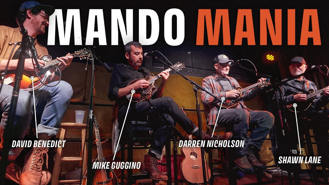 Mando Mania LIVE (Ft. Mike Guggino, Darren Nicholson, Shawn Lane, And ...