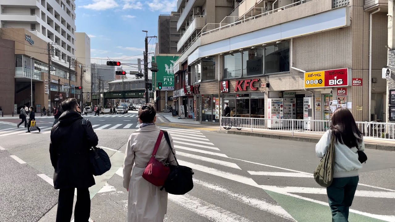 [JAPAN/Yokohama]Sakuragicho west area Hinodecho walking scenery ...