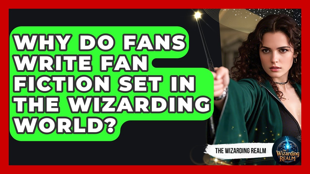 Why Do Fans Write Fan Fiction Set in the Wizarding World? | The ...