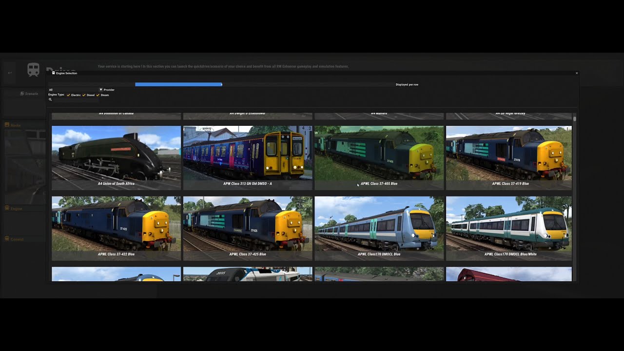 How to set up a Quick Drive with passenger stops using RW Enhancer 2 ...