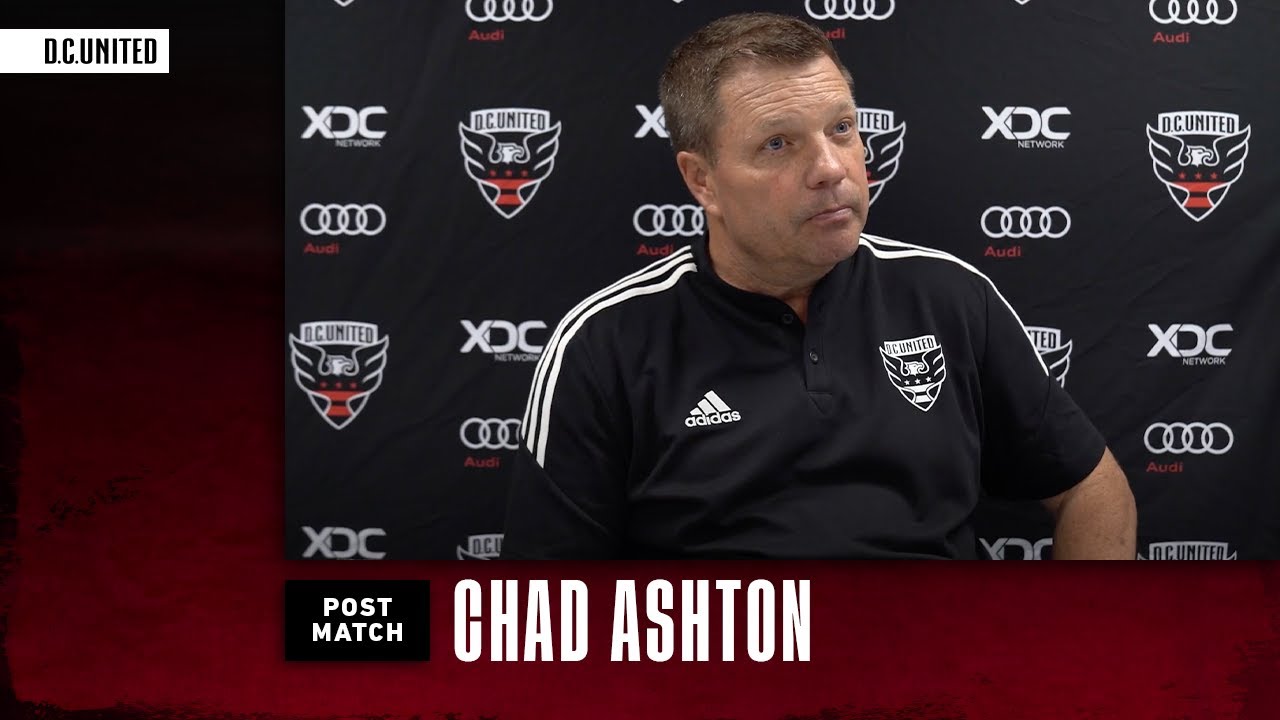 Chad Ashton Post-Match Press Conference | #RBNYvDC - YouTube