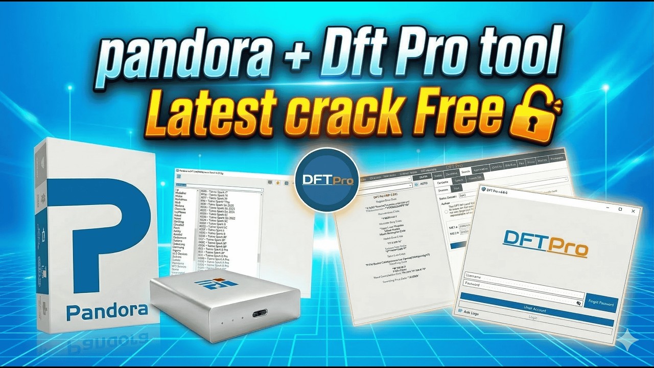 DFT PRO & Pandora Tool Latest Crack 2026 | Free Download (Without Box ...