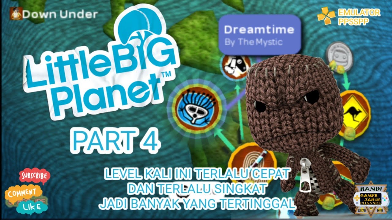 Lanjut Game Little Big Planet PSP Part4 | Terlalu Cepat Terlalu Singkat ...