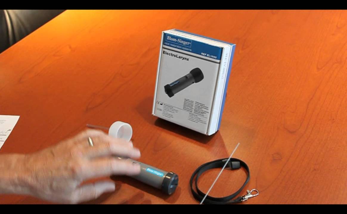 Blom-Singer Electrolarynx_1.wmv - YouTube