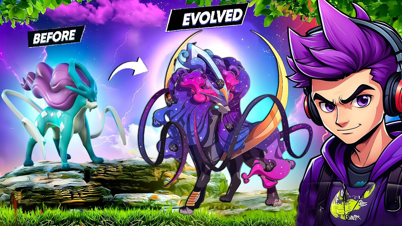 😱FINALLY I EVOLVED SUICUNE 🔥LEGENDARY POKEMON | SHADOW MEGA LUCARIO EX ...