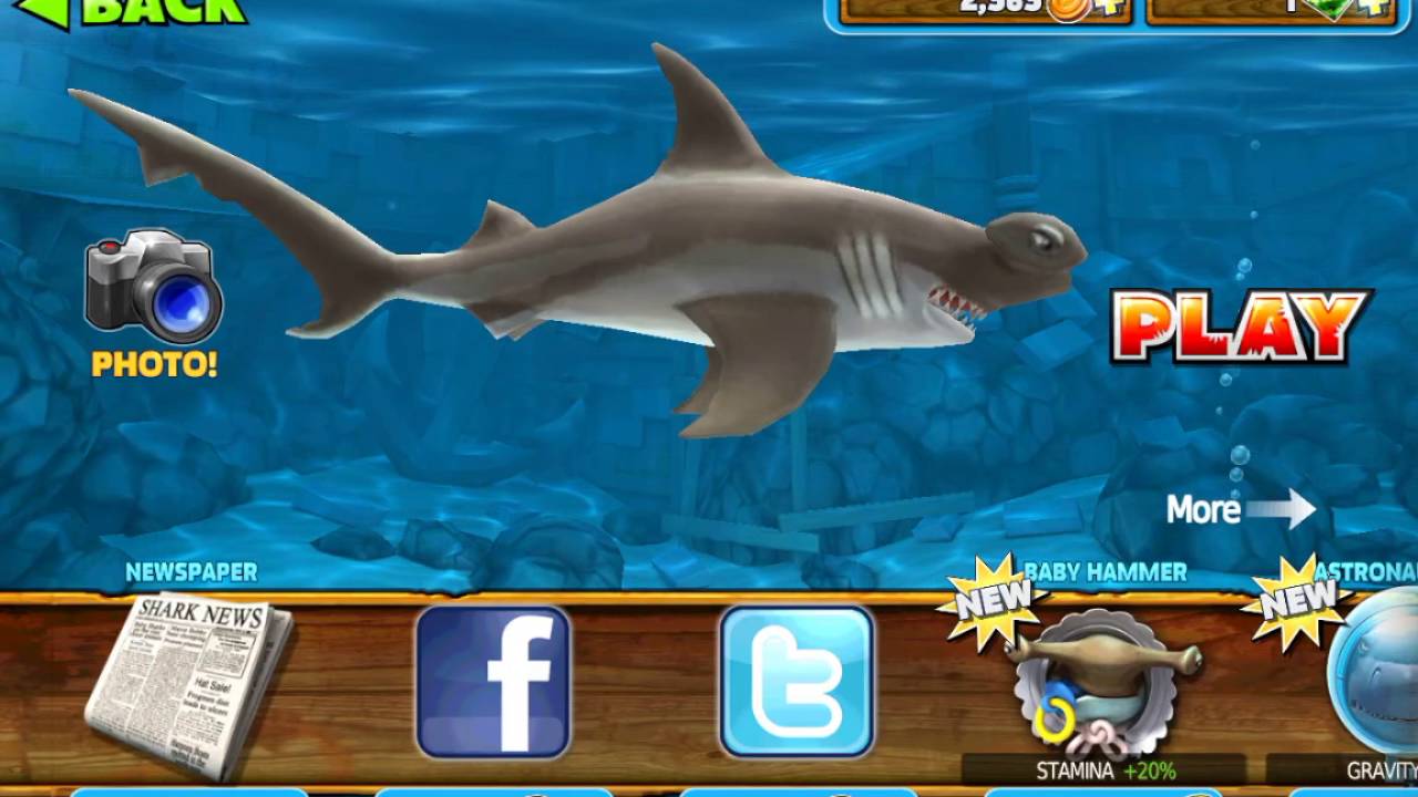 Hungry Shark: killing the giant spider crab! (6) - YouTube
