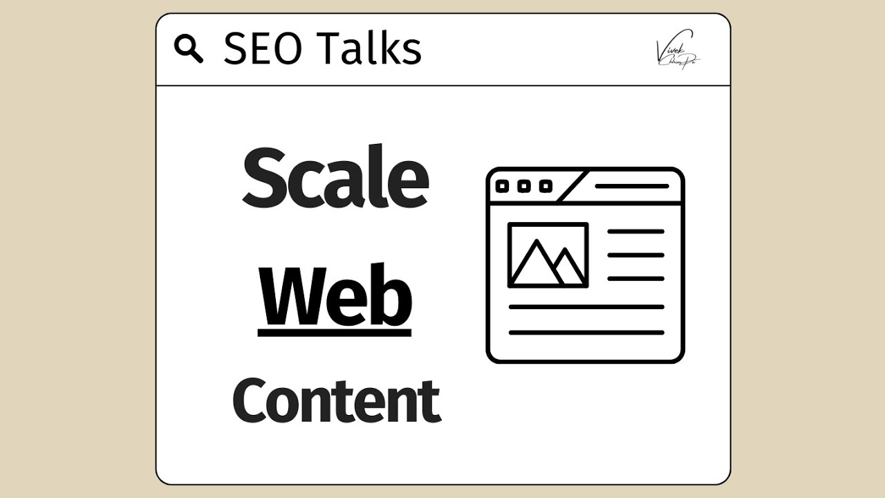 Scale Website Content by Strategic SEO | SEO Talks | SEO Services in ...
