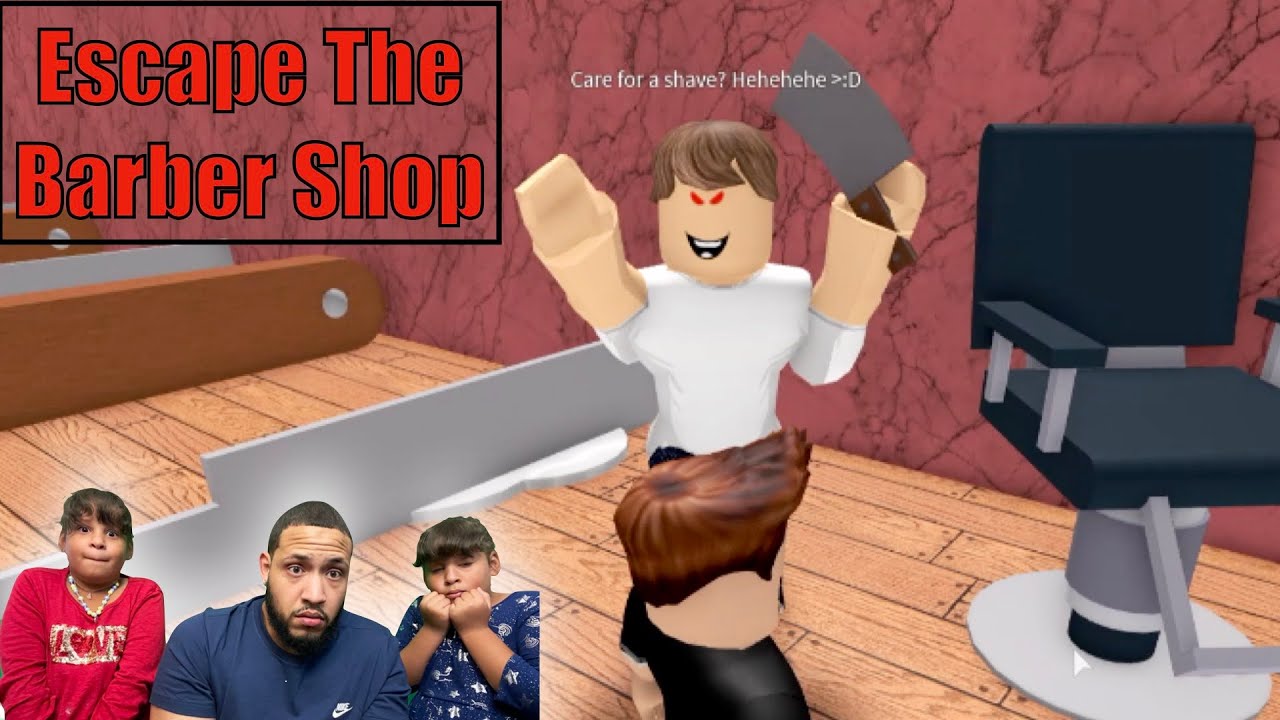 Roblox: Escape The Barber Shop - YouTube