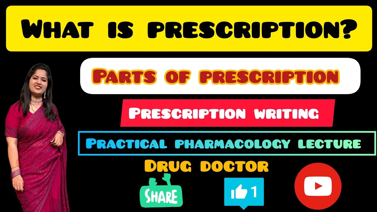 WHAT IS PRESCRIPTION? PRESCRIPTION WRITING AND ITS PARTS| MBBS ...