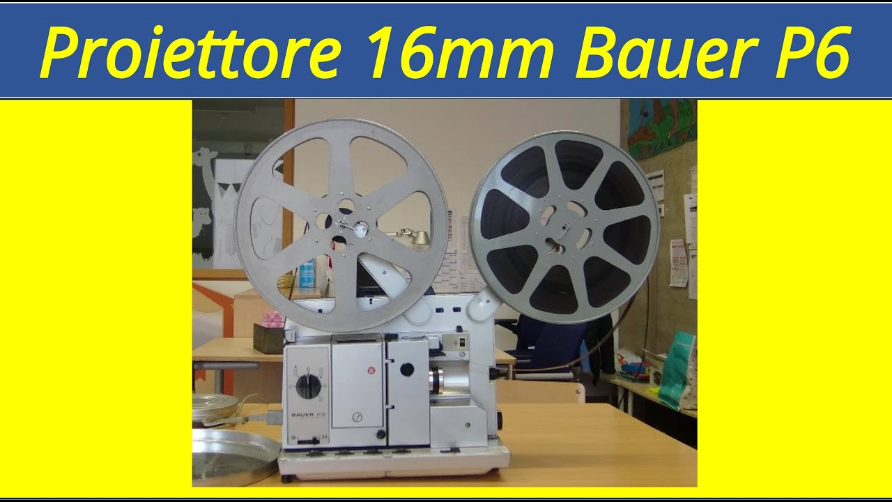 Proiettore 16mm BAUER P6 AUTOMATIC - YouTube
