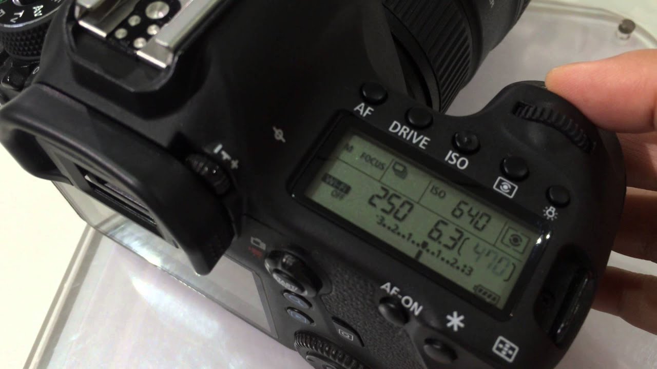 Canon EOS 6D : Shutter Sound - YouTube