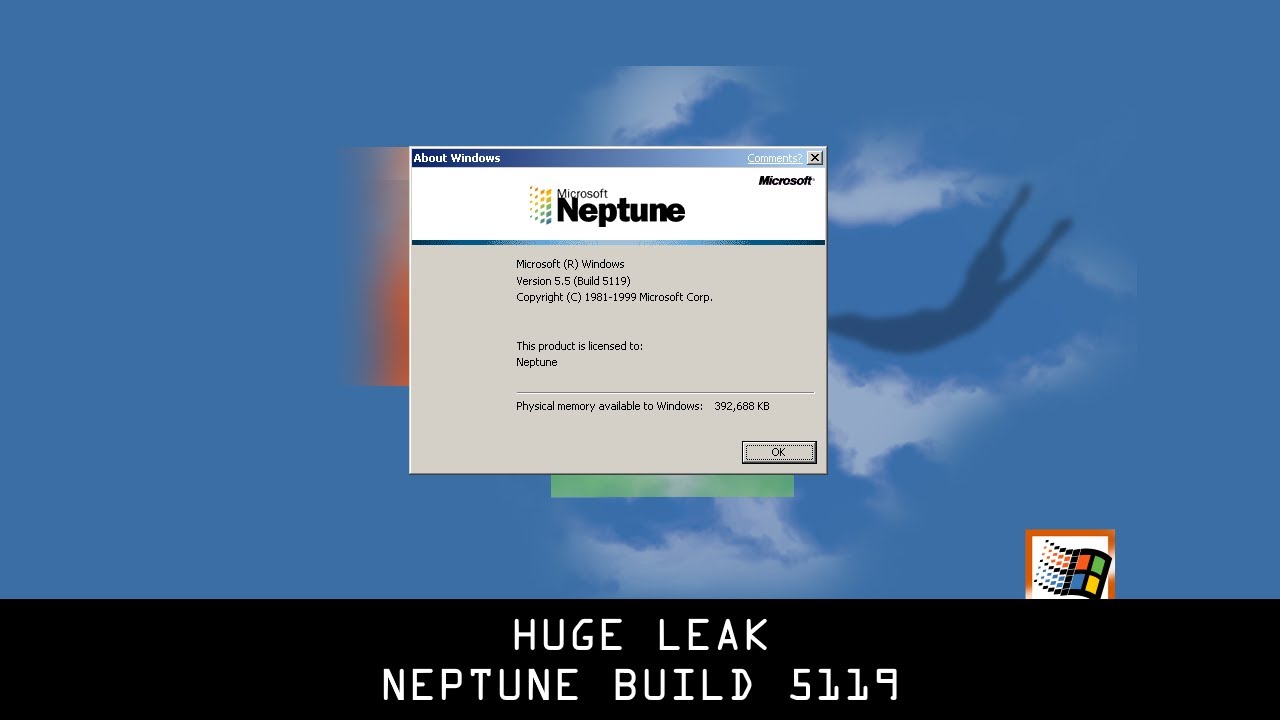 HUGE LEAK! WINDOWS NEPTUNE BUILD 5119! - YouTube