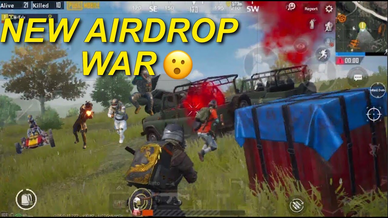 AIRDROP WAR?? 😳 - YouTube