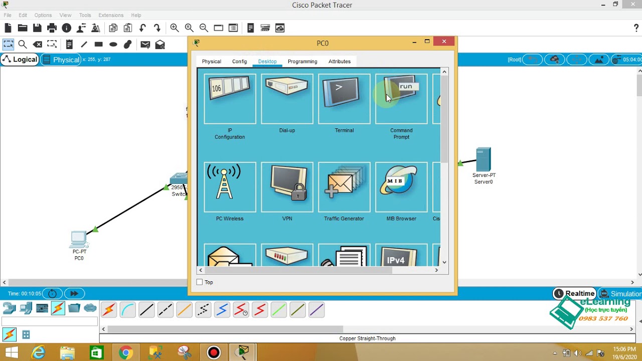 CCNA LAB 5, LAB TỔNG HỢP SWITCH, ROUTER, CẤU HÌNH IP, PING THÔNG CÁC ...