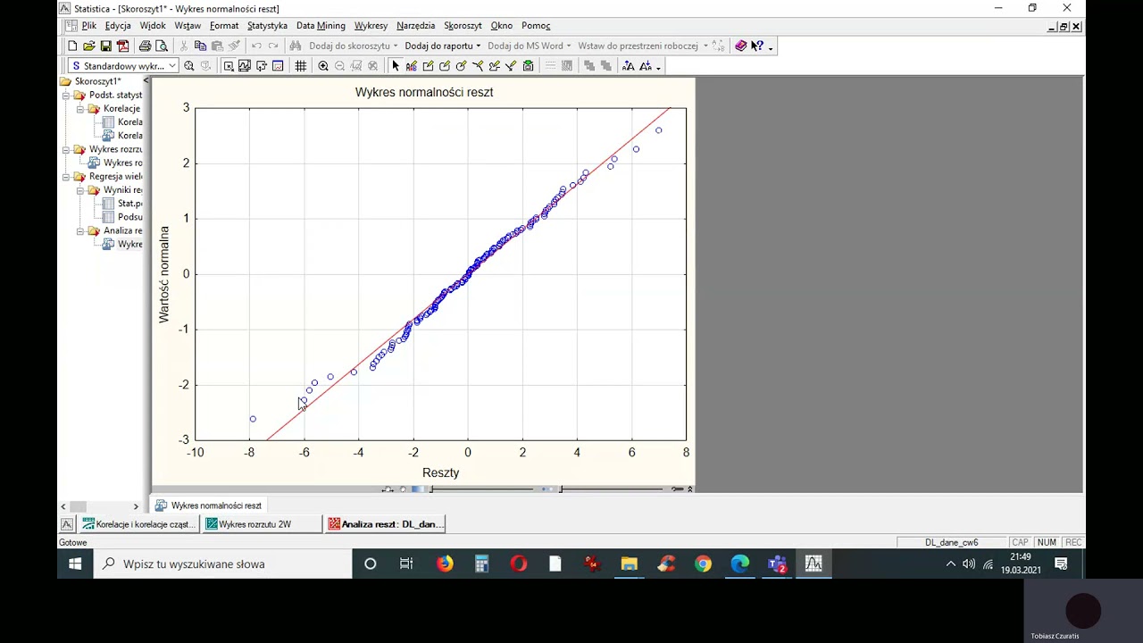 Statystyka 2 [1/1] - DL - Prosta regresja liniowa i regresja wieloraka - YouTube