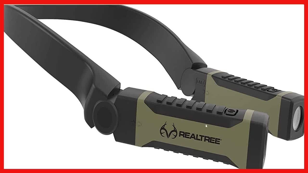 RealTree Alkaline Neck Light for Hands-Free Lighting with high and low ...