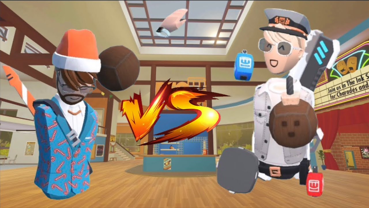 Cloaker vs rec bot - Rec Room Battles Episode 7 - YouTube