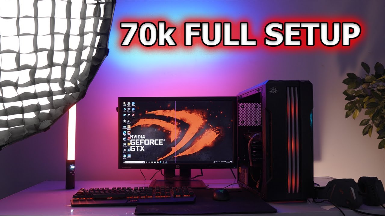 70k Full Setup Gaming PC Build With BENCHMARKS in PAKISTAN (Urdu) - YouTube