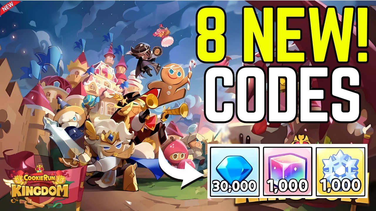 ⚠️NOVEMBER CODES⚠️COOKIE RUN KINGDOM COUPON CODES 2024 - COOKIE RUN ...