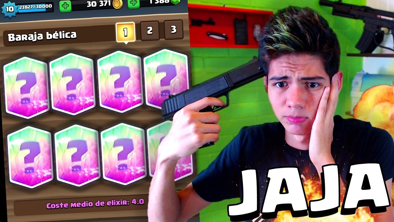 ¡Mi MAMÁ elige mis CARTAS en Clash Royale! [ANTRAX] ☣ - YouTube