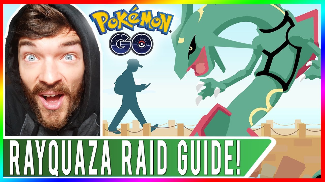 RAYQUAZA RELEASE! Pokemon GO Rayquaza Raid Guide! Ice Type Deals Double ...