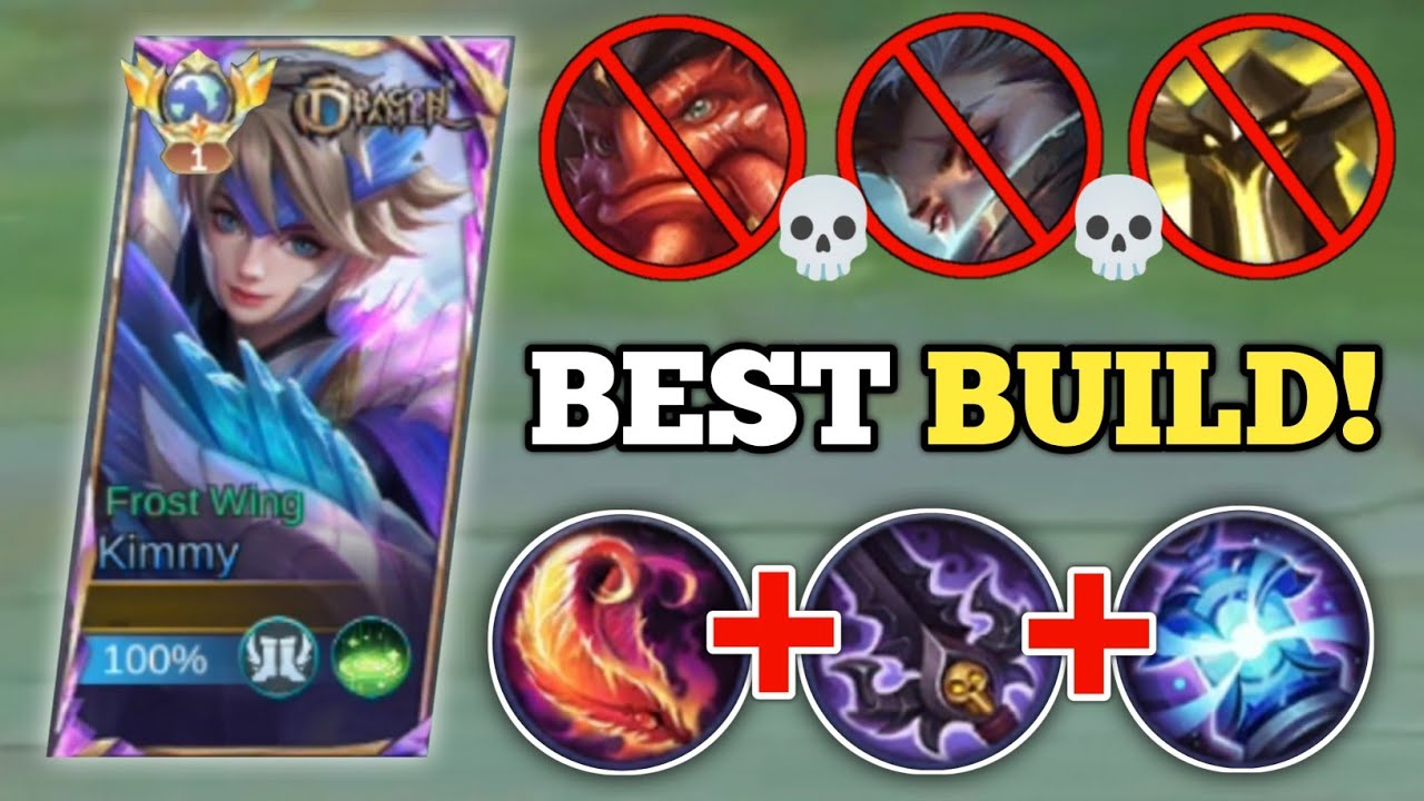 KIMMY BEST BUILD VS. META HEROES! (hard match!💀) KIMMY BEST BUILD AND ...