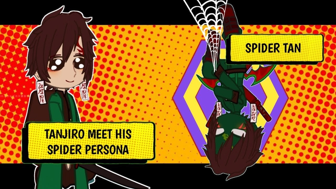 tanjiro meets his spider persona || demon slayer || across the spider ...