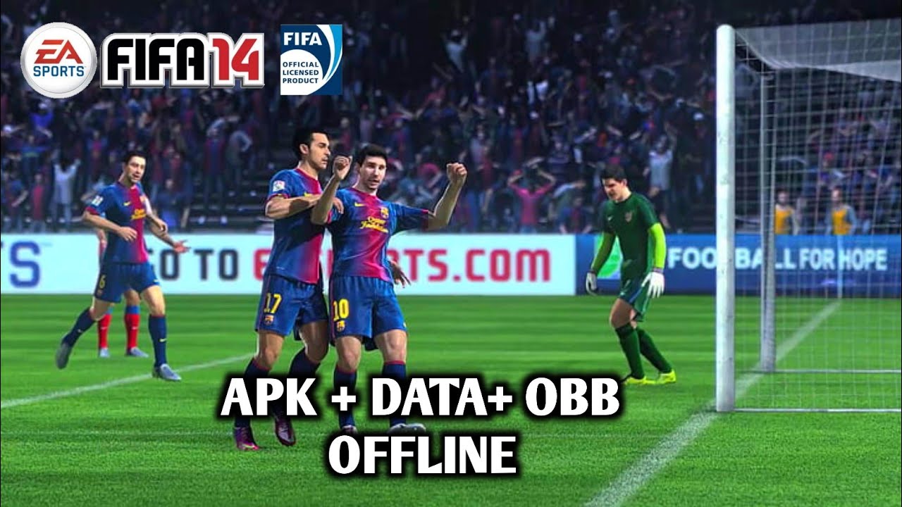 LOOK AT THAT GRAFIK GUYS!! FIFA 14 ANDROID OFFLINE TERBARU - YouTube