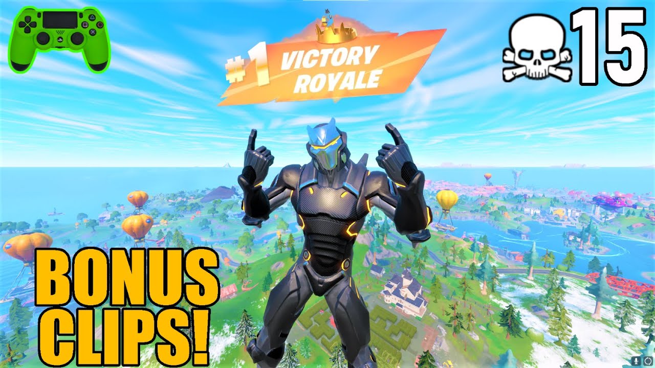 15 Kill Solo Win Gameplay in Fortnite! *MAX LEVEL OMEGA* + Bonus Clips ...