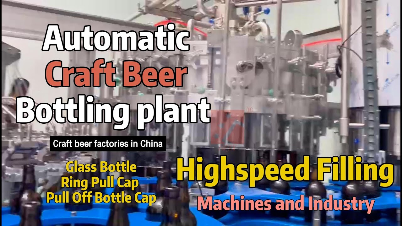Ring Pull Cap - Pull Off Bottle Cap Automatic Craft beer glass bottling ...