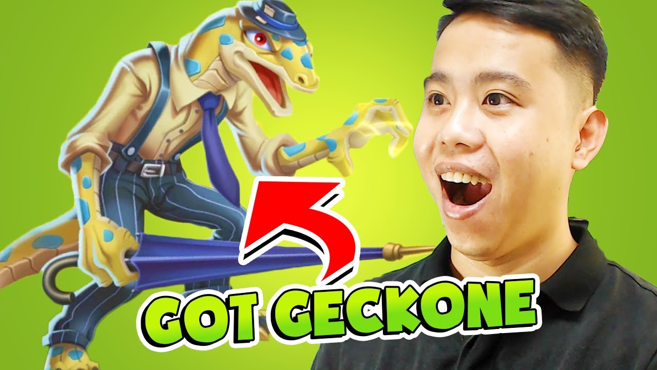 Monster Legends | Geckone Breeding and review level 100 - YouTube