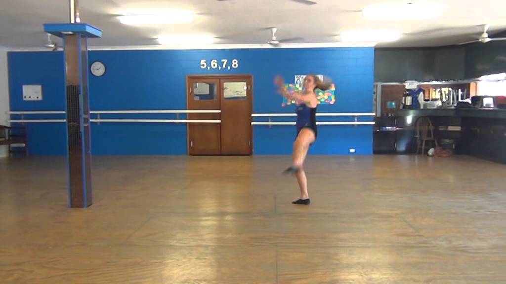 Turning split leap left - YouTube
