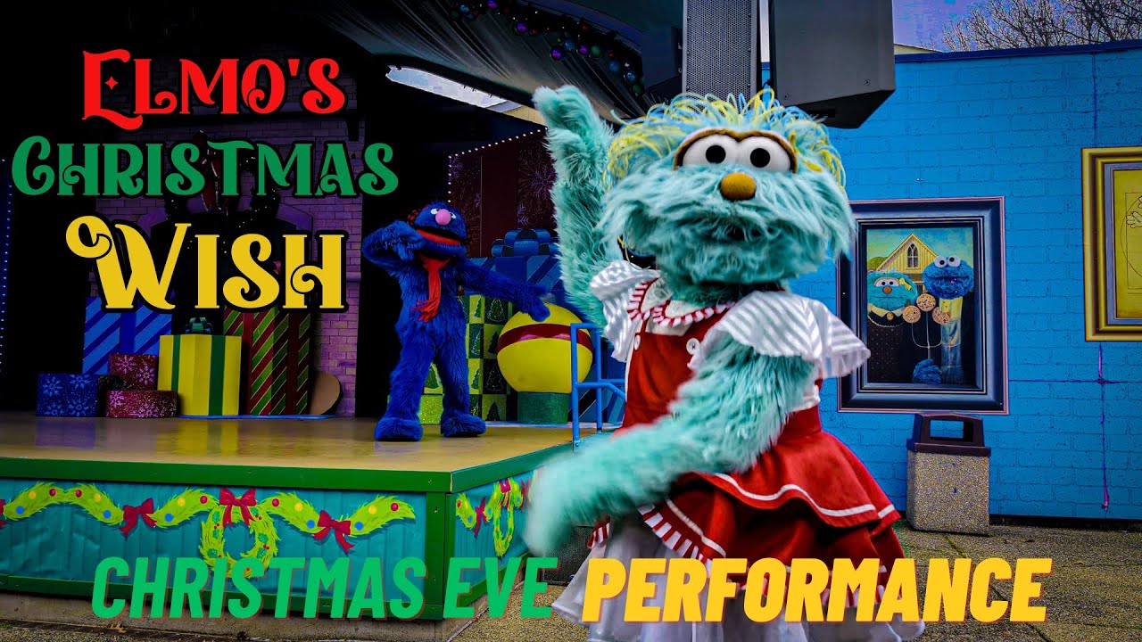 Elmo's Christmas Wish | Christmas Eve Performance | Sesame Place ...