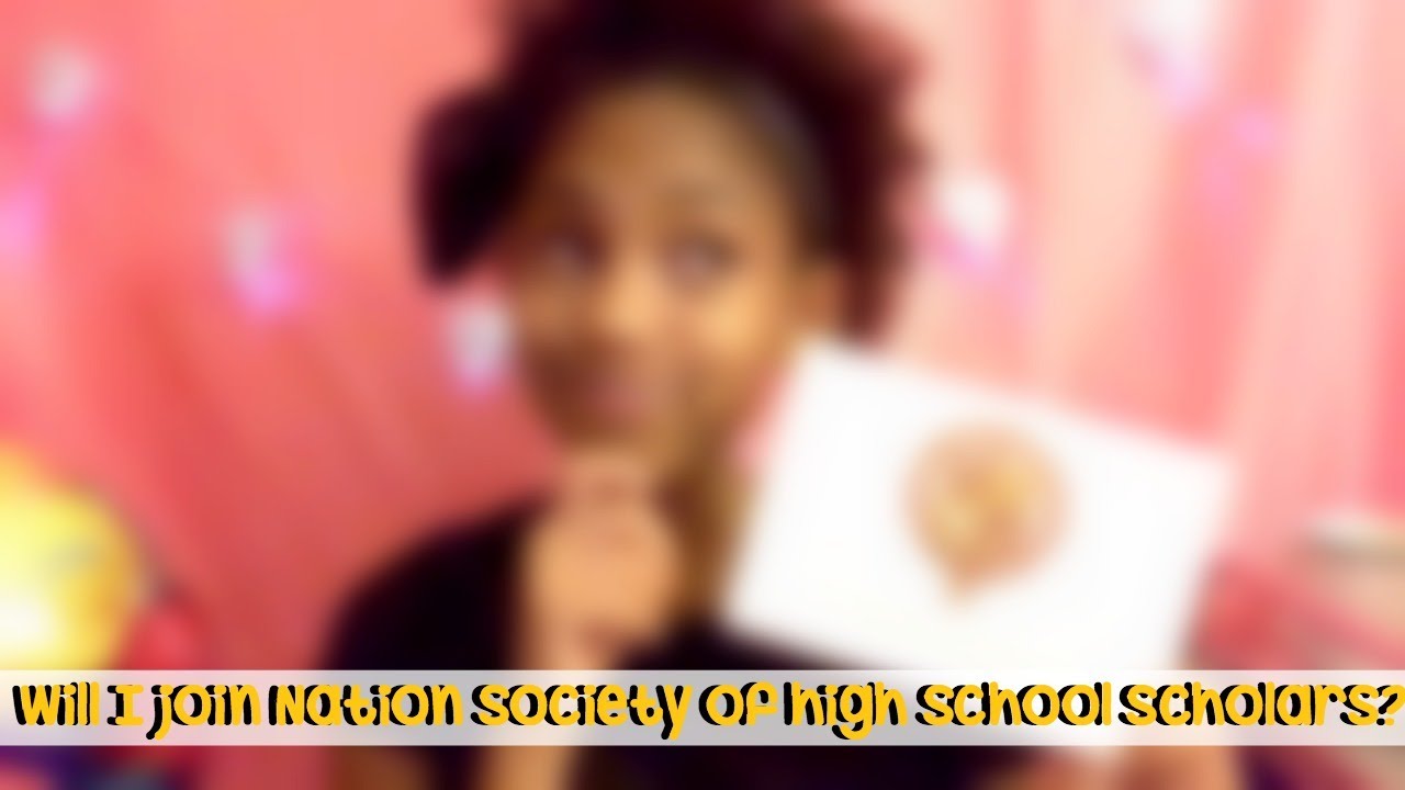 I got invited to join NSHSS!? - YouTube