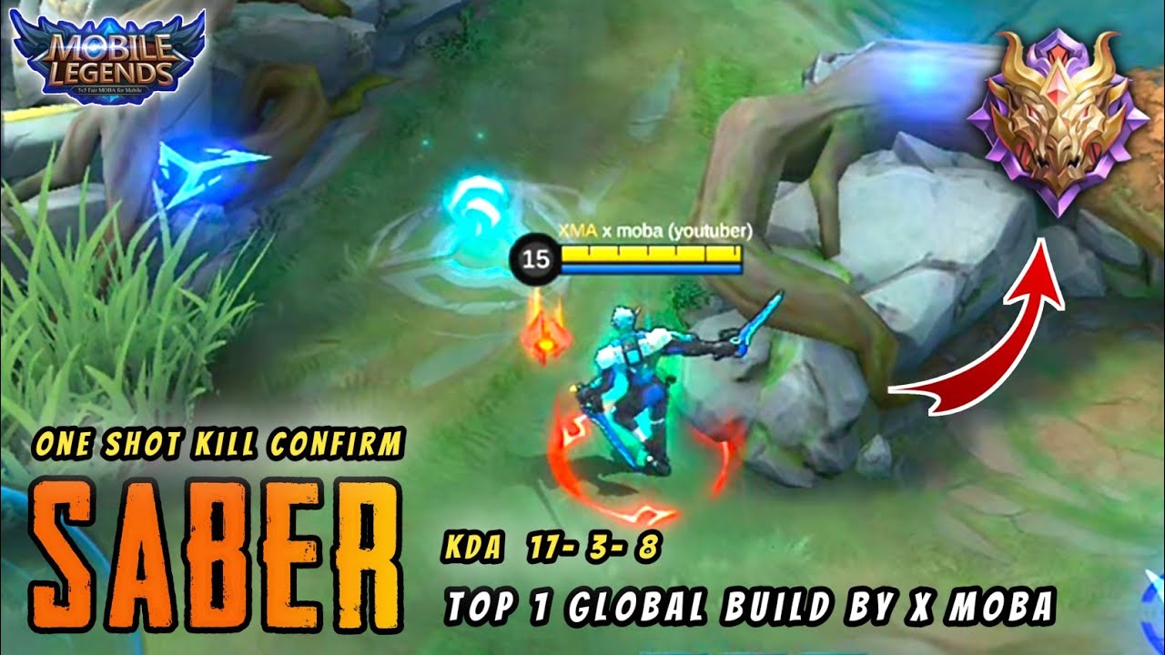 Saber The One Hit Kill | Top 1 Global Saber Build For Solo Ranking ...