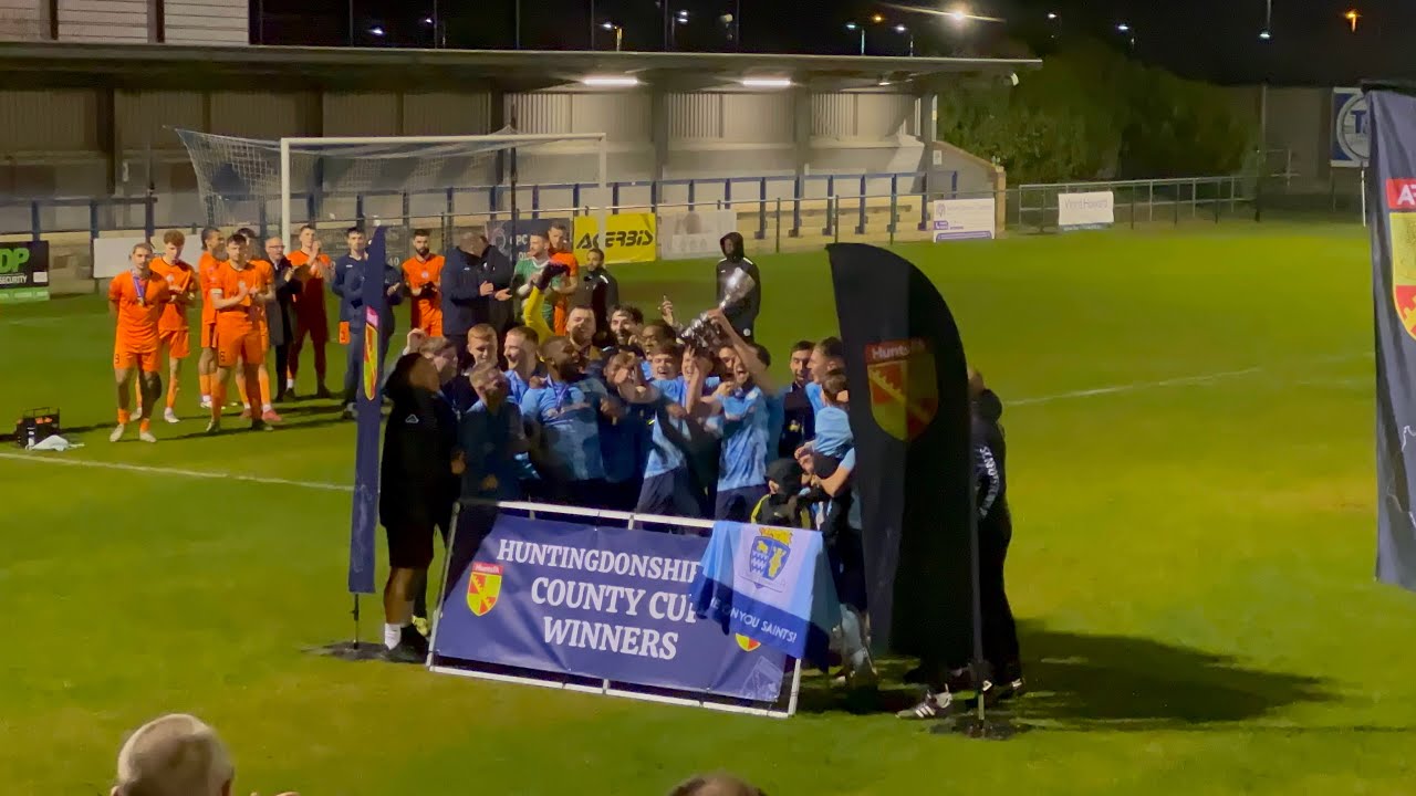 24/25 hunts senior cup final St Neots town vs St Ives town full penalty ...
