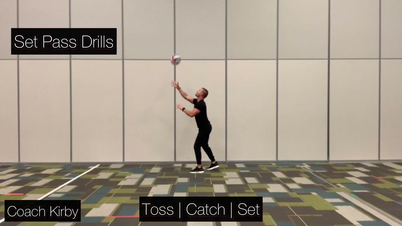 Volleyball Skills for Beginners - Set Pass | Bump Pass | Underhand ...
