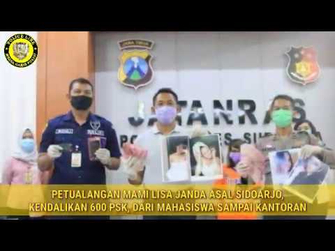 Kendalikan 600 PSK Mami Lisa janda asal Sidoarjo, dari mahasiswi sampai Kantoran. Police Line(15/04)