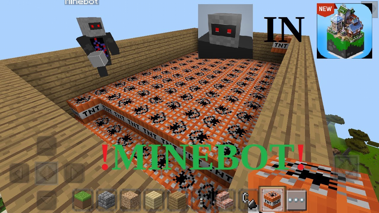!Minebot in Mastercraft! (Deutsch) Ein Bot der deine Befehle ausführt ...