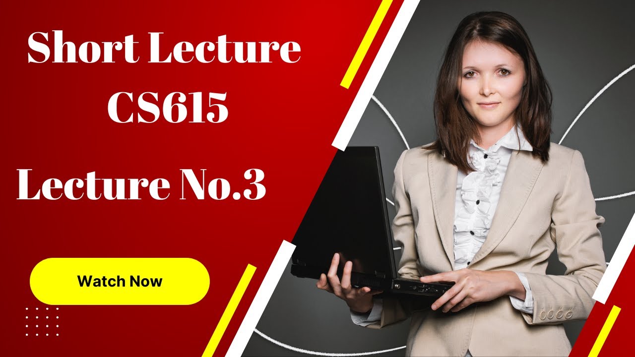 CS 615|| Short lecture || Lecture NO.3|| Software Project Management - YouTube
