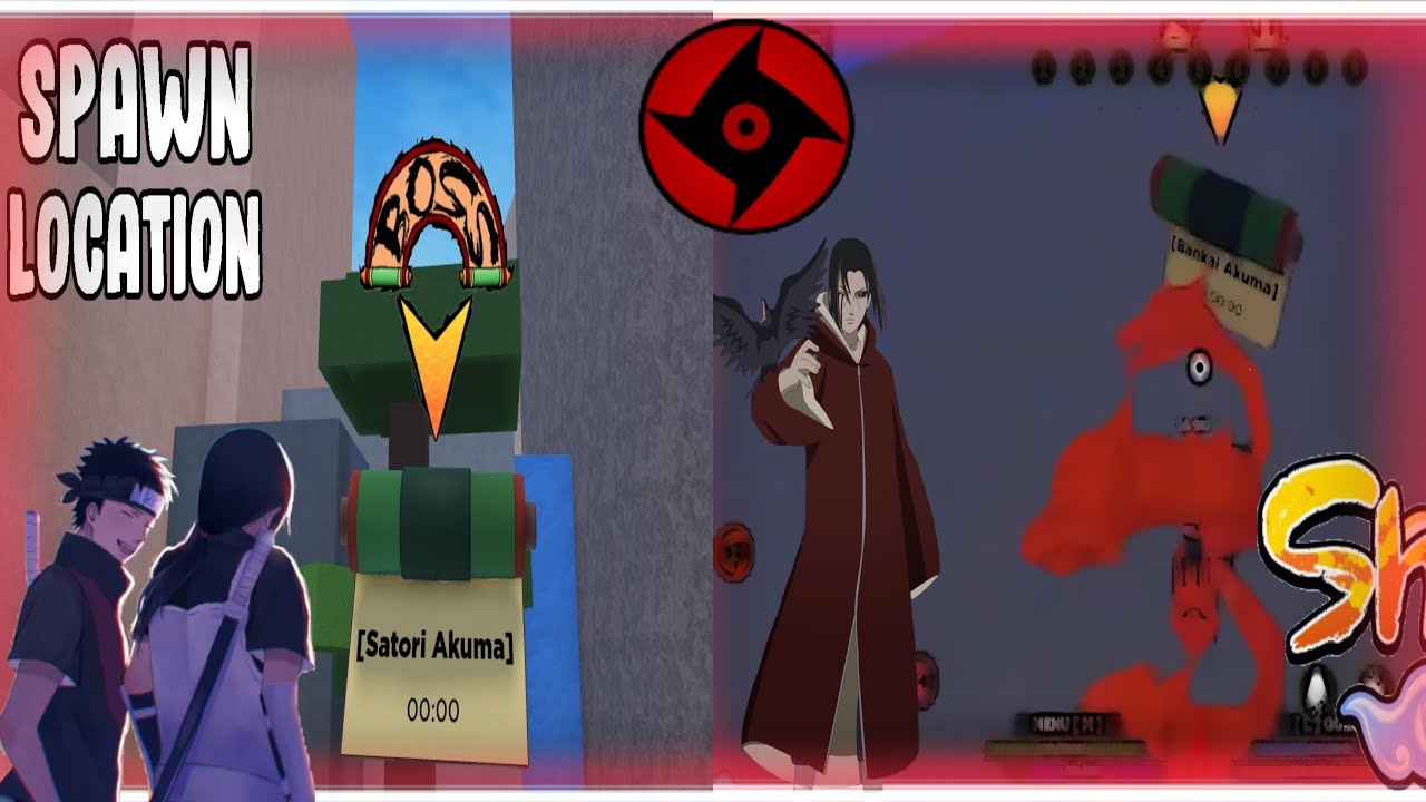 BANKAI AKUMA BOSS LOCATION + SATORI AKUMA SHINDO LIFE - YouTube