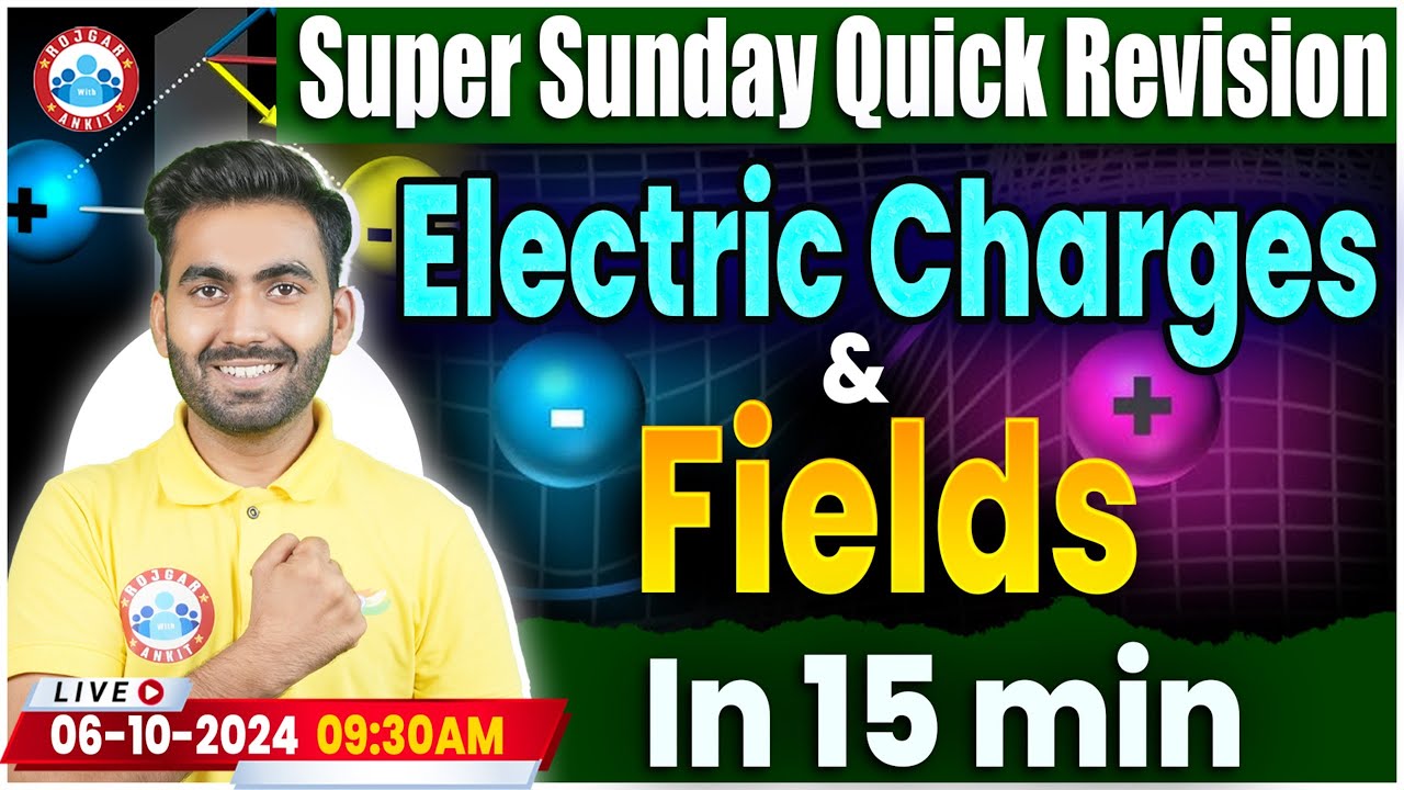 Class 12 Physics Electric Charges & Fields | 12th Physics Imp Topics ...