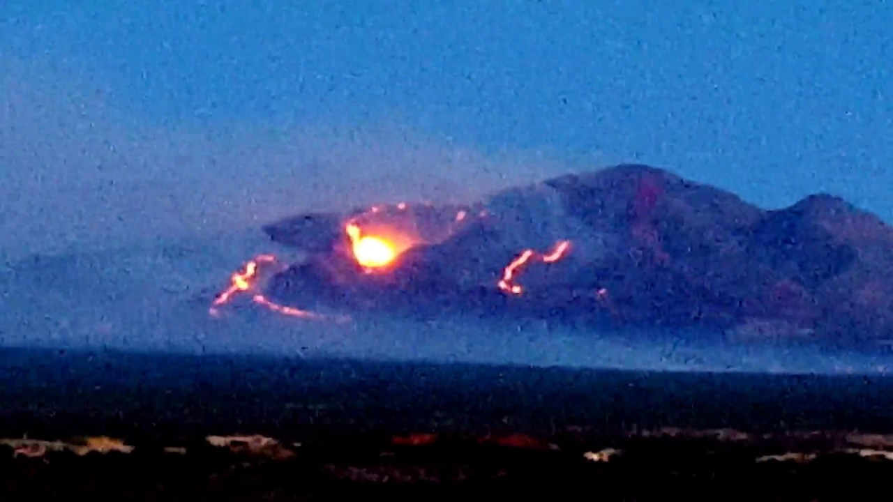 Box Canyon Wildfire update Green Valley AZ 04232017 - YouTube