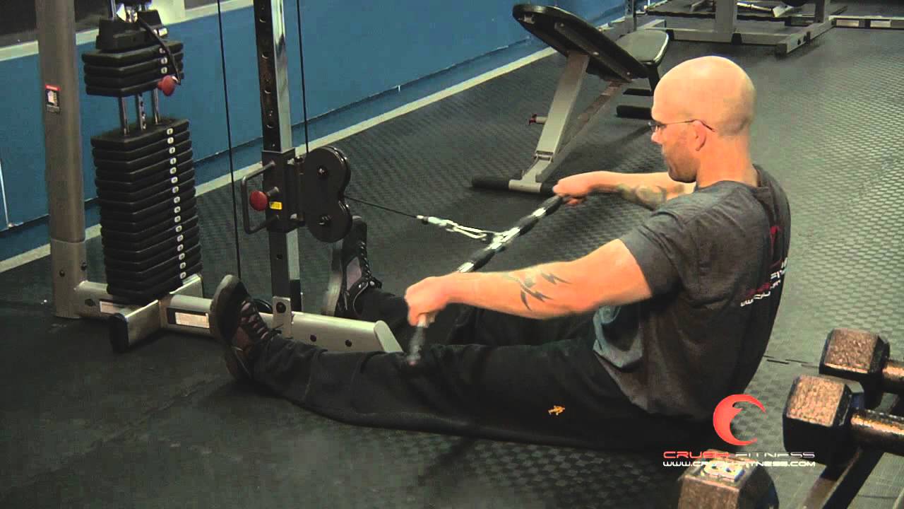 Gym Back Pronated Wide Grip Rows with Cable - YouTube